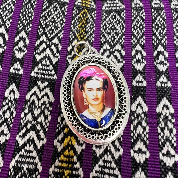 Jewelry | Frida Kahlo Dualsided Large Charm | Poshmark